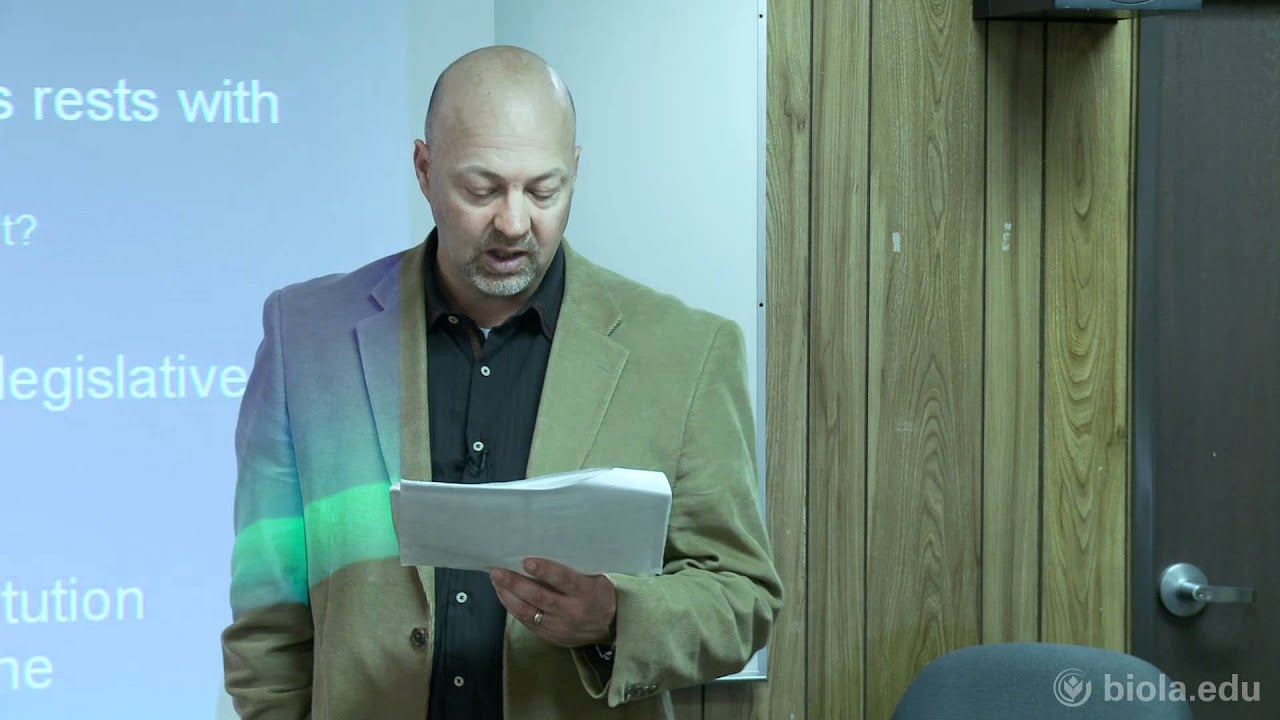 [POSC 225] Powers of the Executive Office - Dr. Scott Waller - YouTube