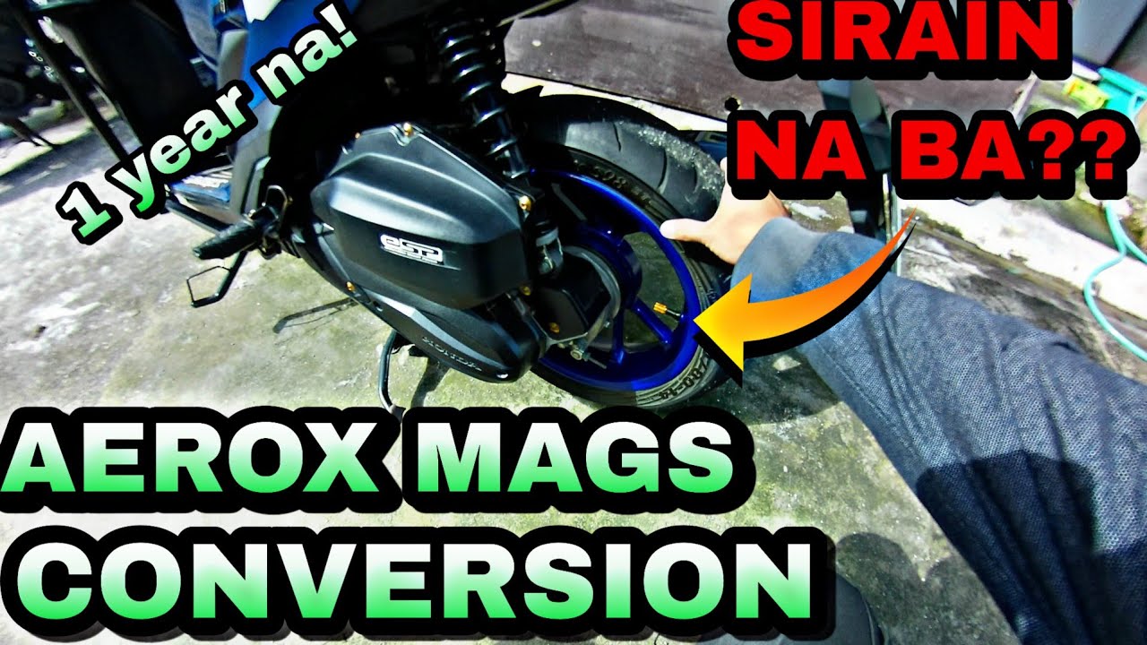 1 YEAR USING AEROX MAGS CONVERTED TO HONDA CLICK - YouTube