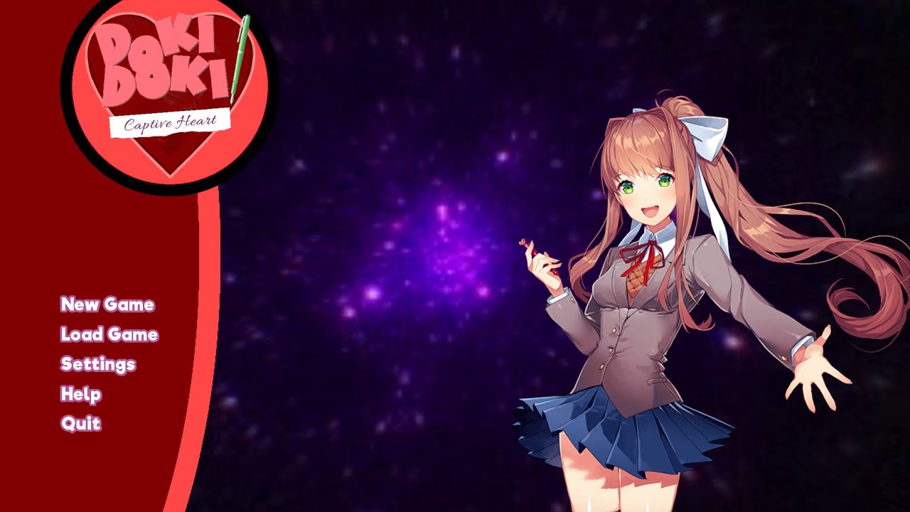 Doki Doki Captive Heart! (DDLC MOD) (ALL ENDINGS) - YouTube