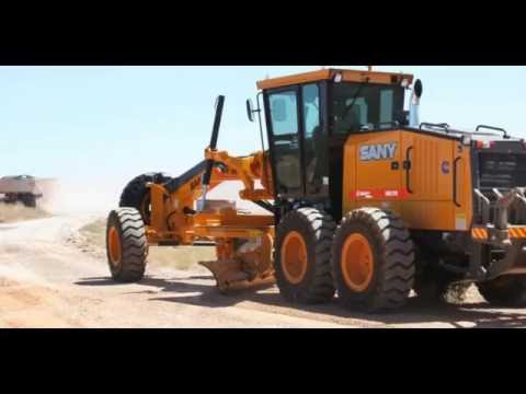 SANY SMG200 Motor Grader - YouTube
