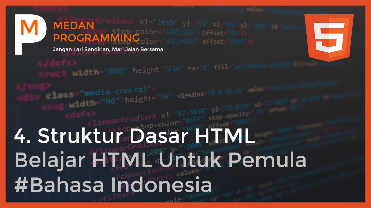 Tutorial HTML - 4. Struktur Dasar HTML - YouTube
