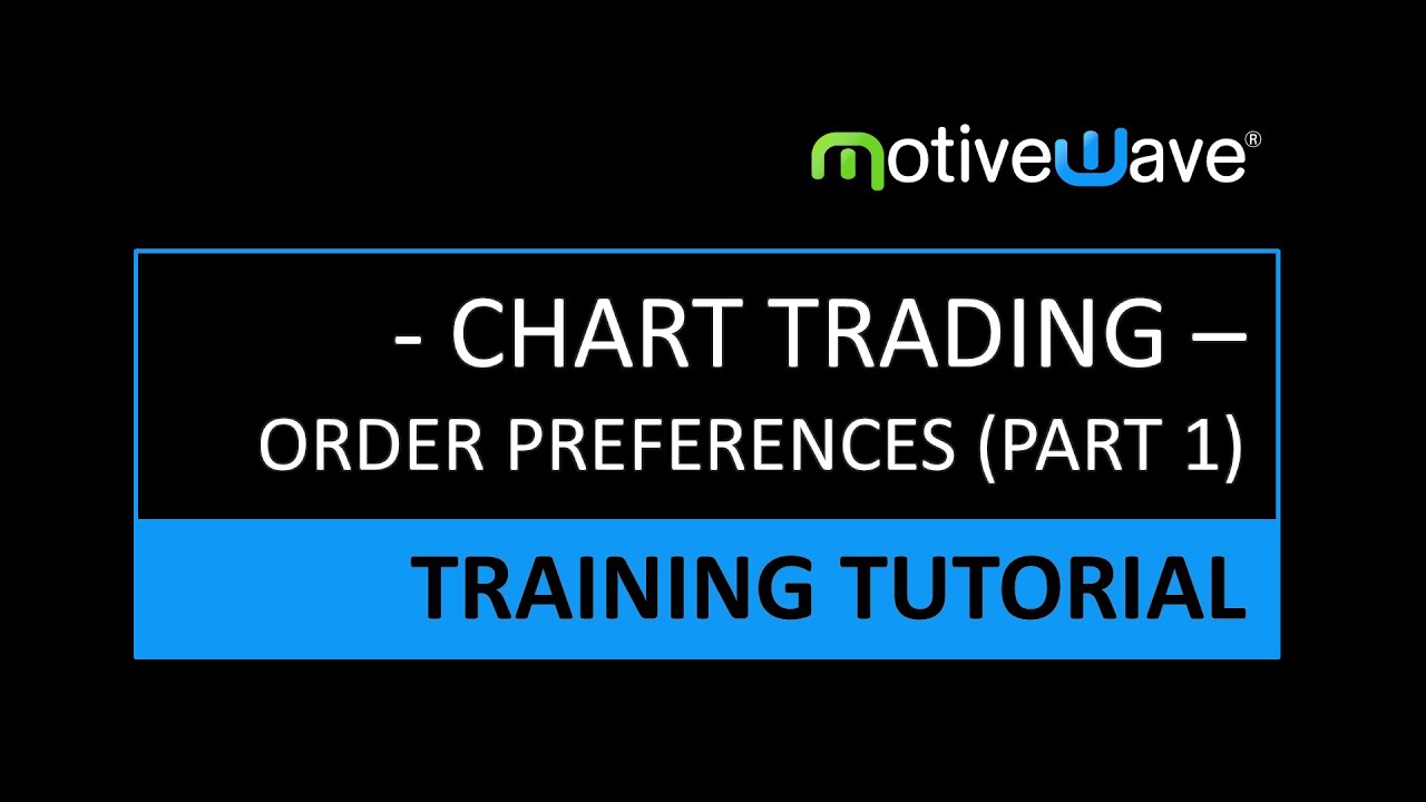 Setting Order Submission Preferences For Chart Trading (Part 1) in ...