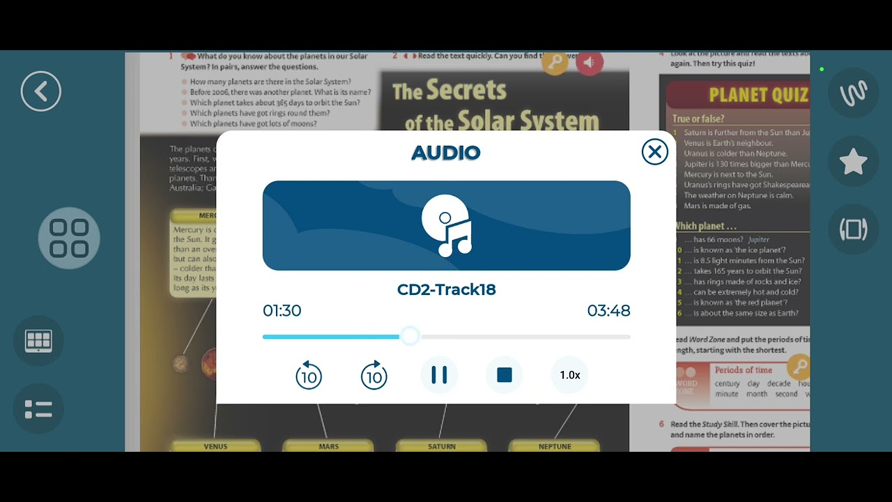 Achievers 7 Unit 5: Out of this world Lesson 1 Listening Reading trang ...