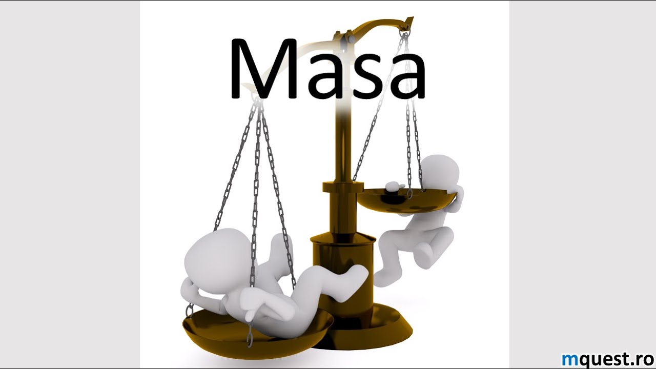 Masa, kilogramul, clasa a V-a - YouTube