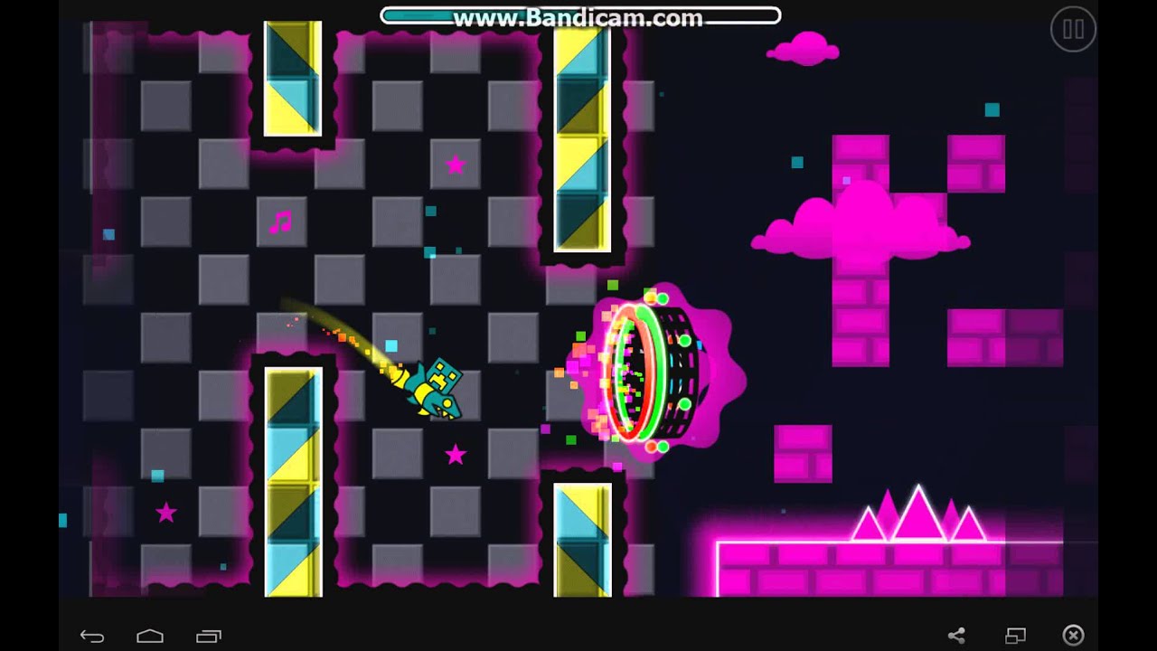 Geometry Dash Rainbow Road Youtube