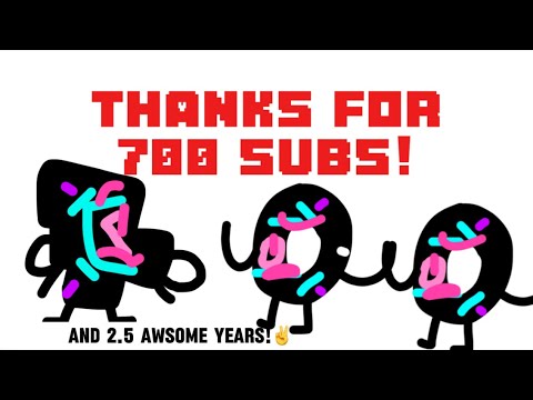 Thanks for 700 subs! - YouTube