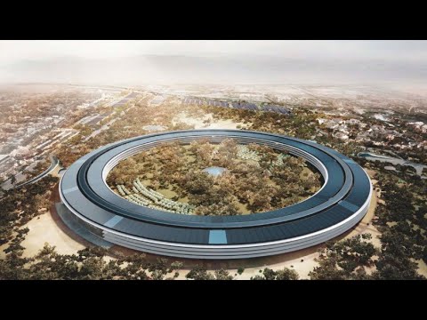 Inside The $5 Billion Apple Headquarters 5 करोड़ का i phone park 😨 # ...