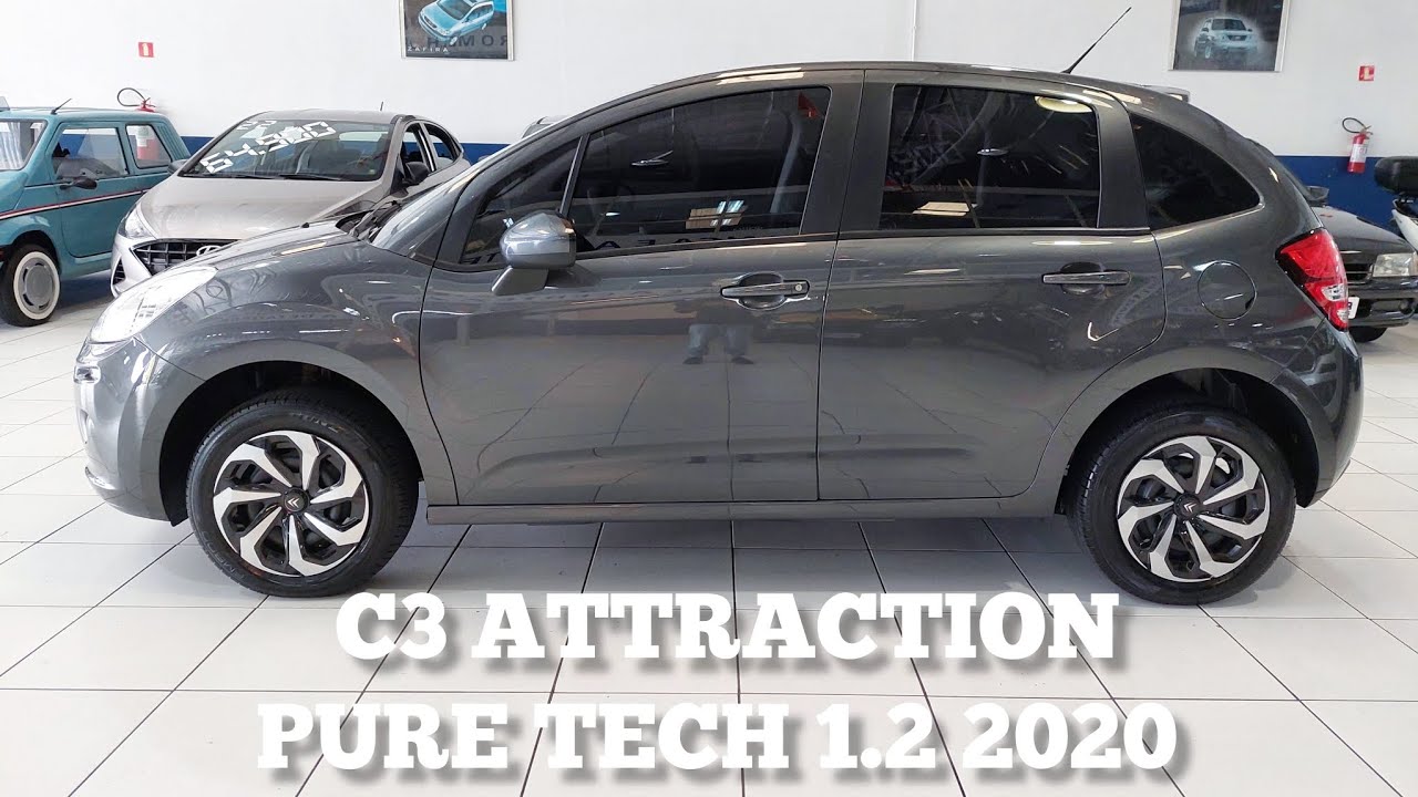 CITROËN C3 ATTRACTION PURE TECH 1.2 2020 - CURITIBA - PR ...