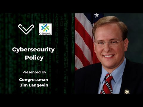 US Congressman Jim Langevin (RI) on Cybersecurity Policy - YouTube
