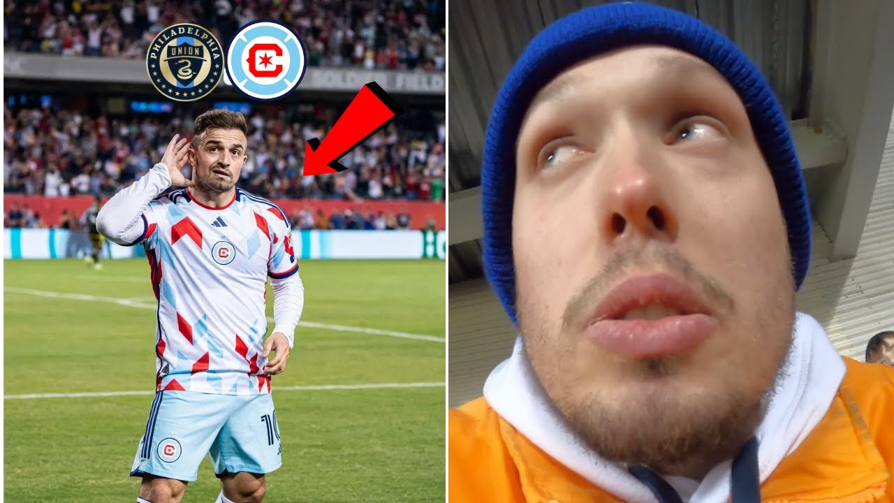 PHILADELPHIA FANS BOOING SHAQIRI!!! | PHILADELPHIA UNION VS CHICAGO ...