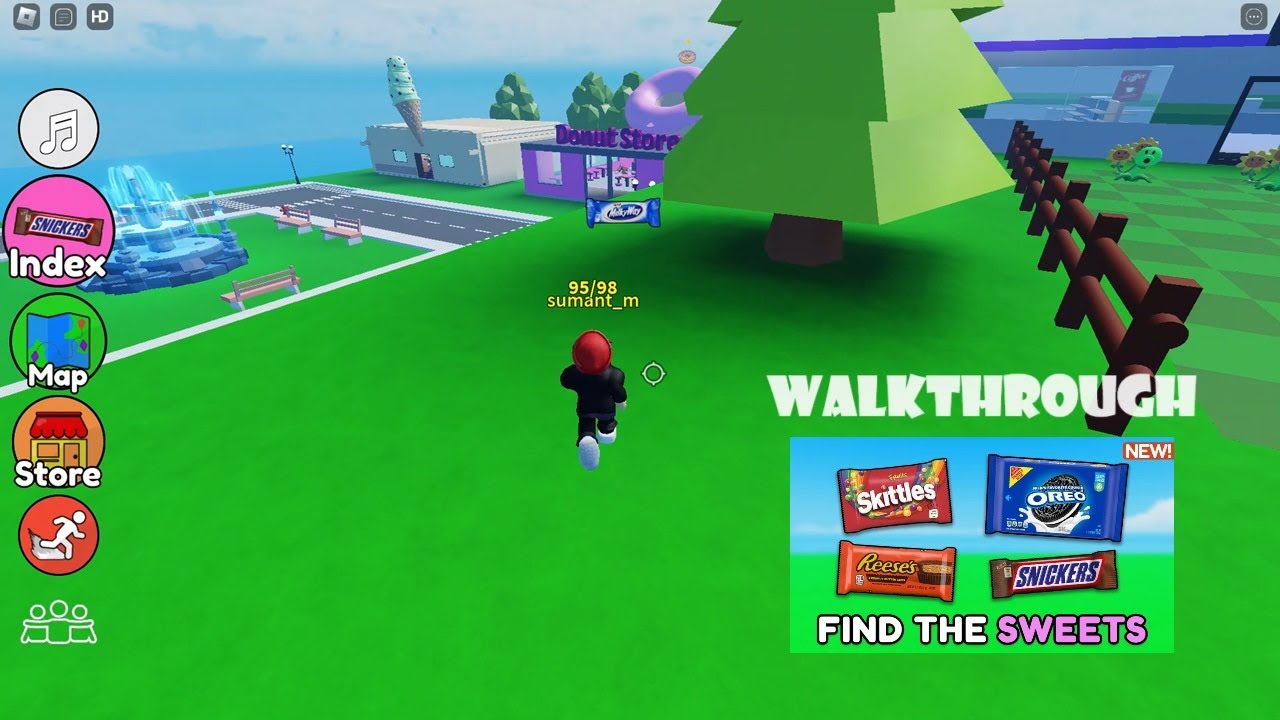 Find The Sweets Walkthrough - All Sweets Location (Roblox) - YouTube