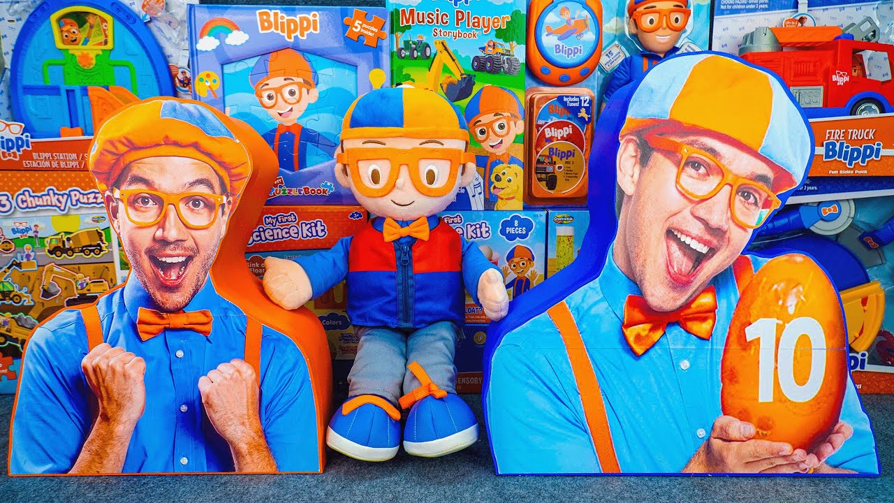 95 Minutes Satisfying with Unboxing Cute Blippi Box Toys Collection ...