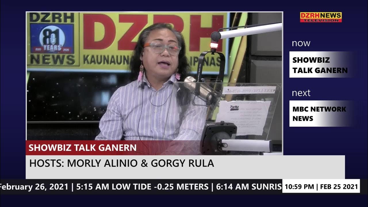 SHOWBIZ TALK GANERN with MORLY ALINIO & GORGY RULA - YouTube