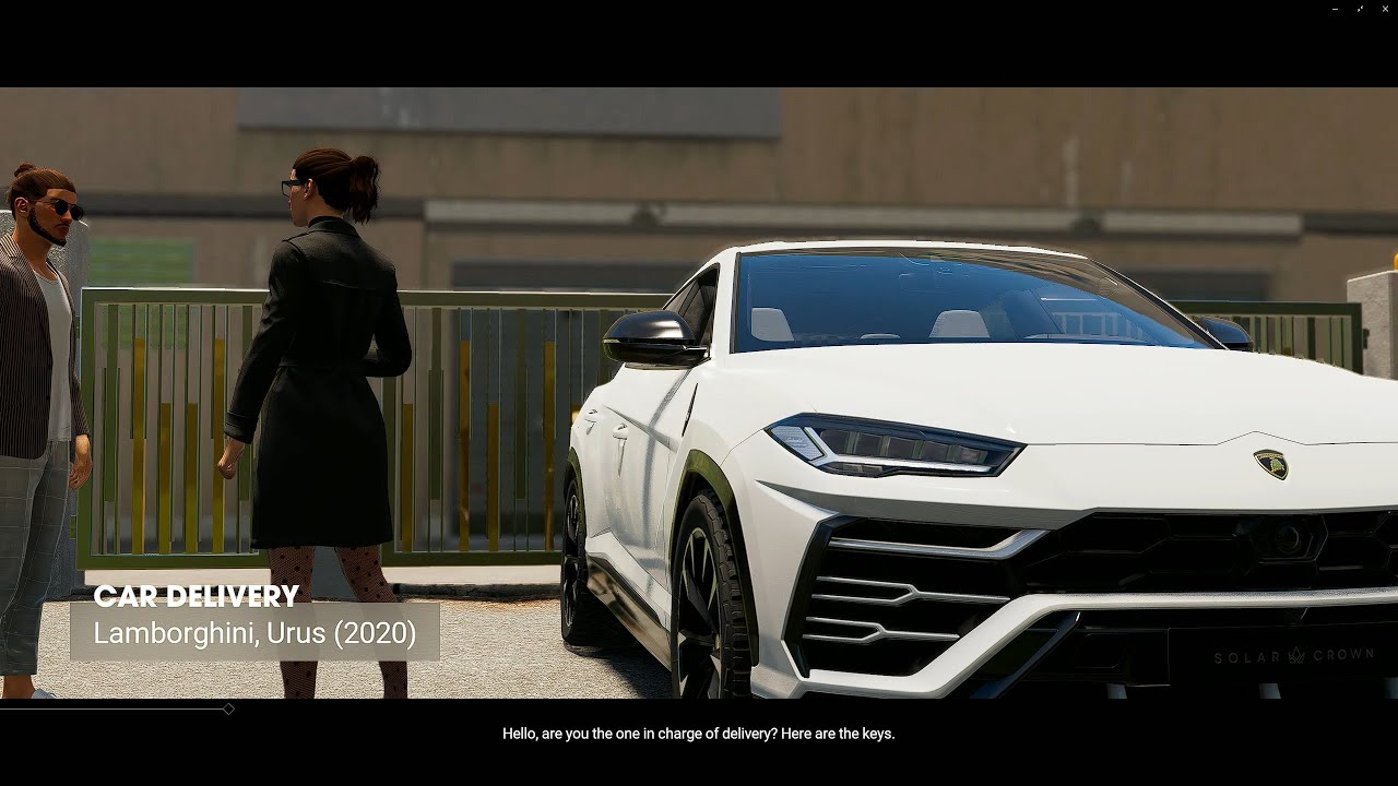 Test Drive Unlimited Solar Crown - Lamborghini Urus Delivery Contract ...