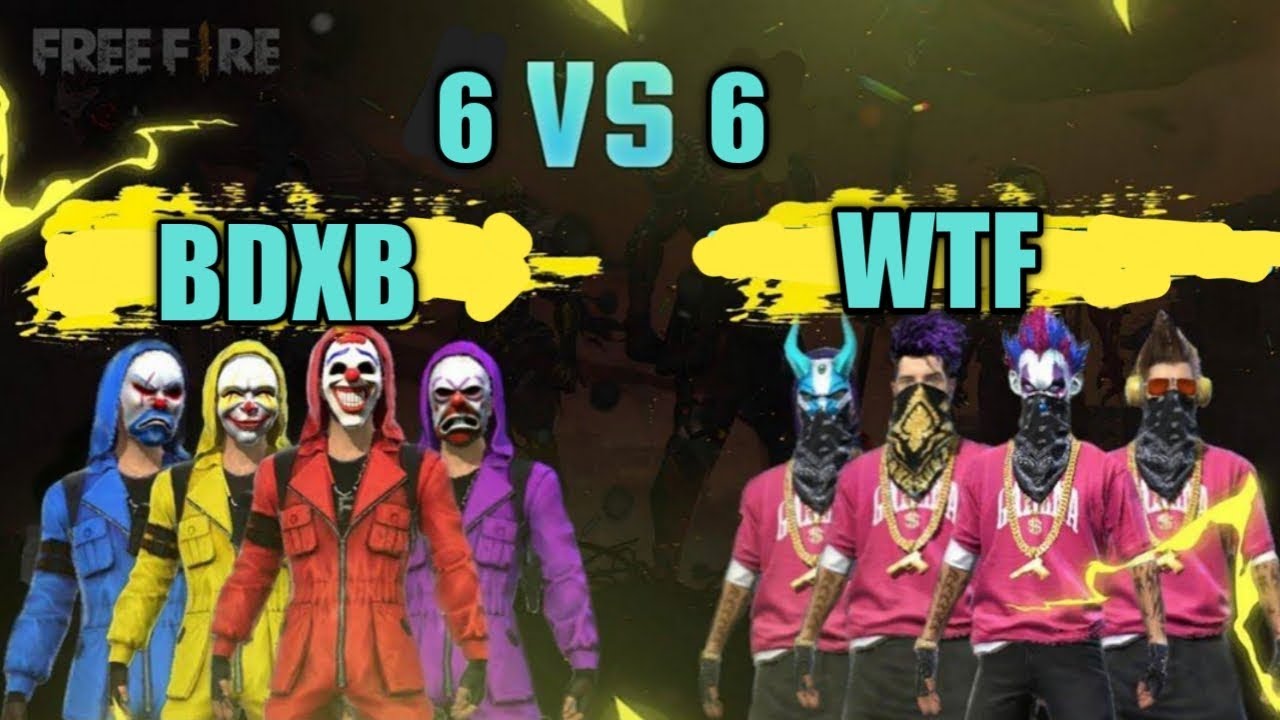 BDxB vs WTF | GUILD VS GUILD | Prove Yourself | Garena Free Fire🔥🔥 ...