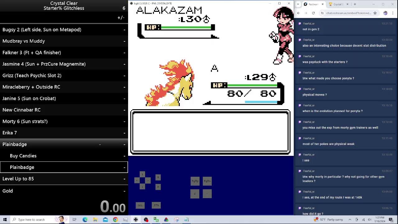 [Crystal Clear] Starter% Routing and WR Attempts - YouTube