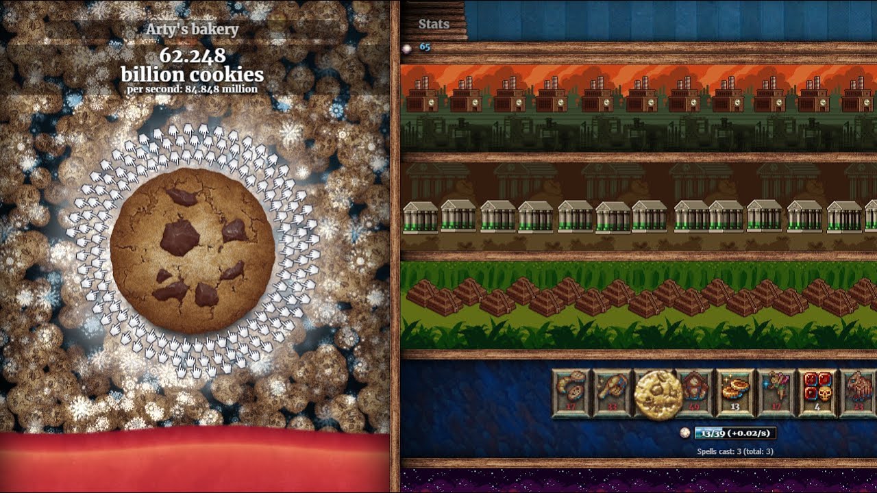 Let's play Cookie Clicker for Christmas! - YouTube
