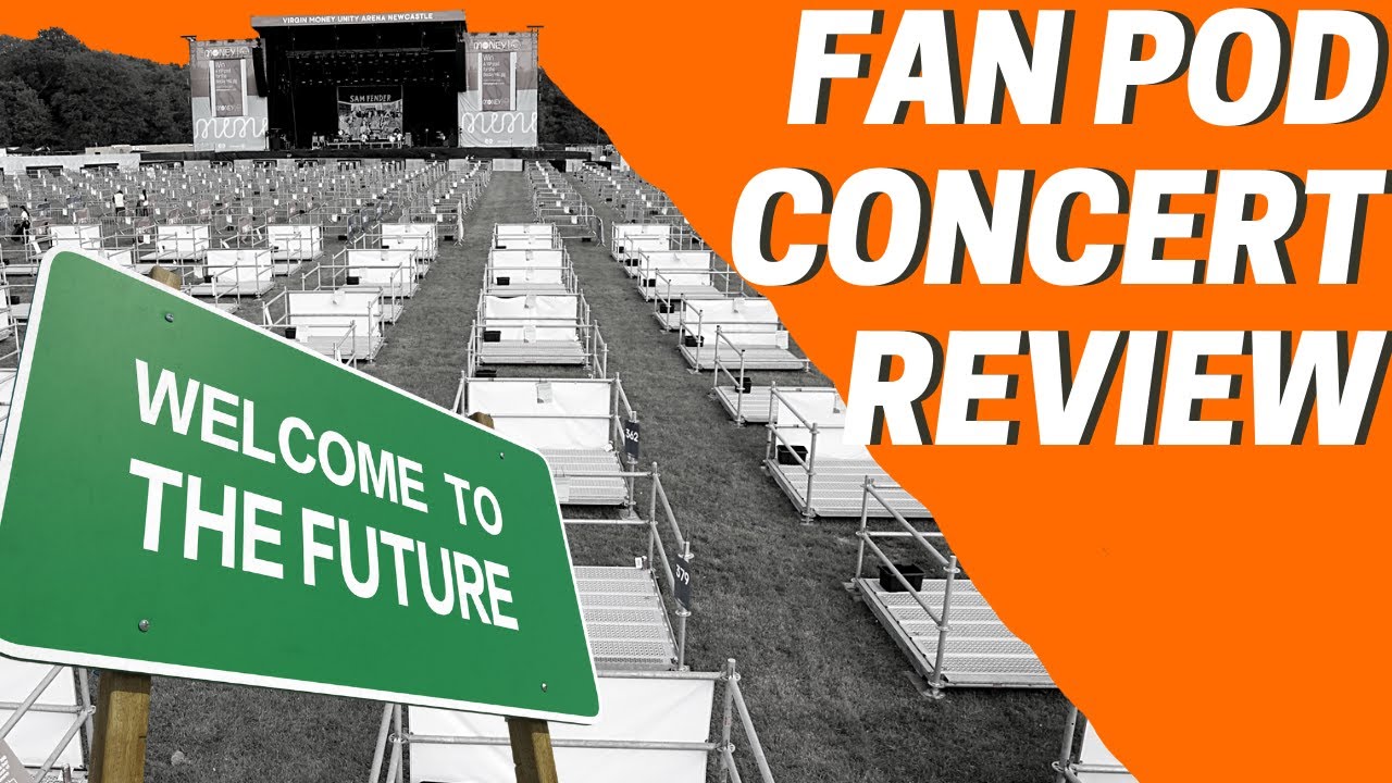 Inside A Socially Distant, Fan Pod Concert - YouTube