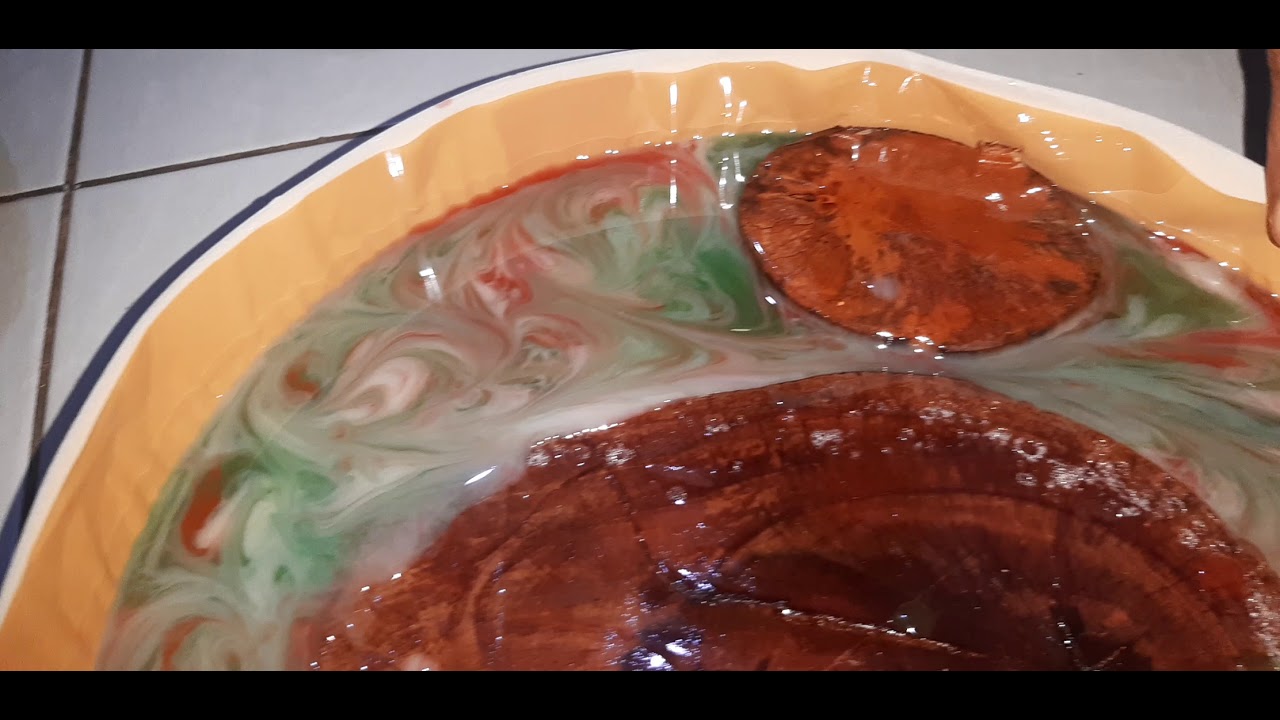 jam dinding resin - YouTube