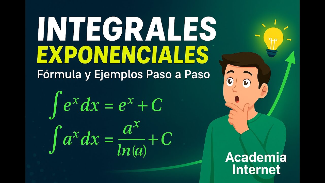 Integral de la función exponencial - YouTube