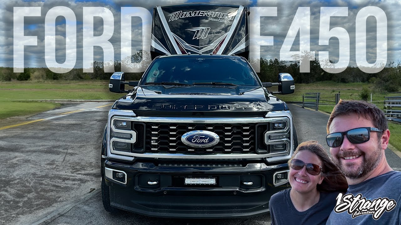 Our FIRST tow with the FORD F450! (RV Brakes FAIL!) 📢 BIG ANNOUNCEMENT ...