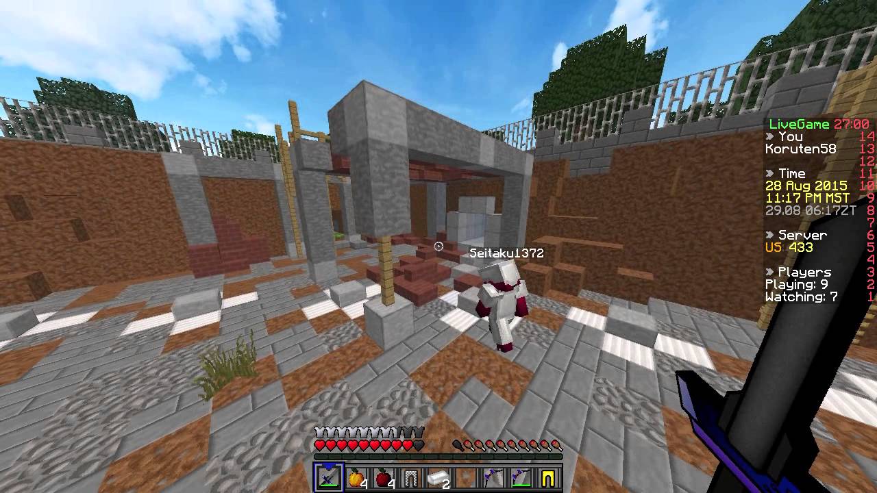 (minecraft)MCSG#2 A lot of kill scene - YouTube