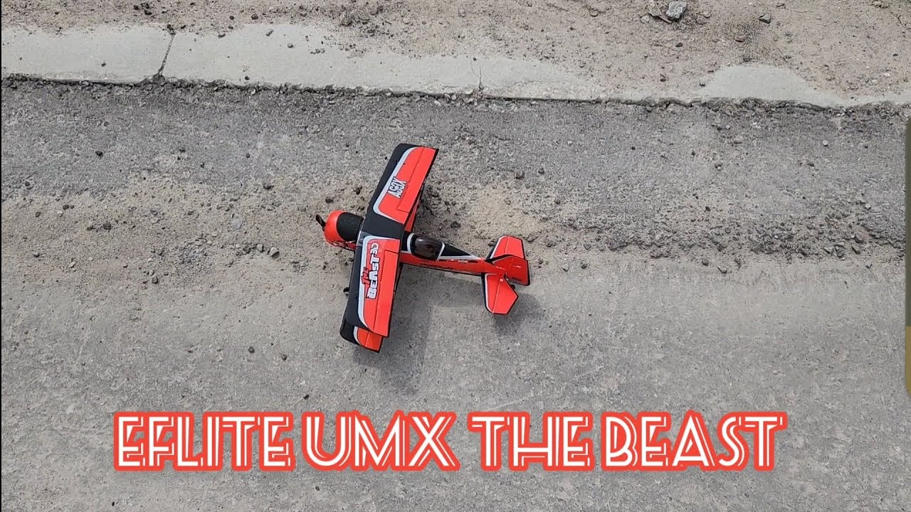 eflite umx THE BEAST - YouTube