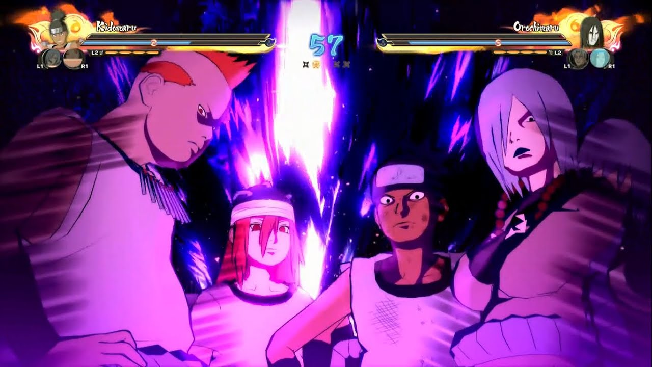 Sound Four new combination jutsu | Naruto Shippuden Storm 4 - YouTube