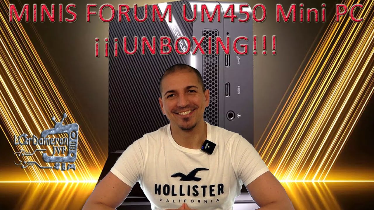 MINIS FORUM UM450 | UNBOXING | ¡¡¡EL mini PC IDEAL COMO CENTRO ...