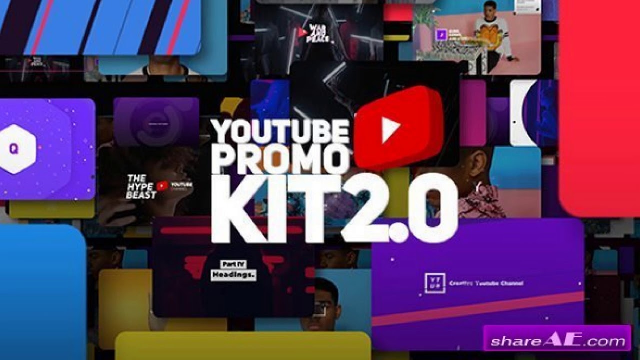 VIDEOHIVE YOUTUBE PROMO KIT 2.0 - YouTube