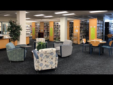 QVCC Virtual Tour Tuesday: Library & Learning Center - YouTube