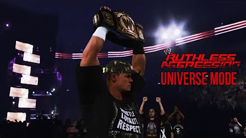 WWE 2K23 Ruthless Aggression Universe Mode 2006-2007 - YouTube