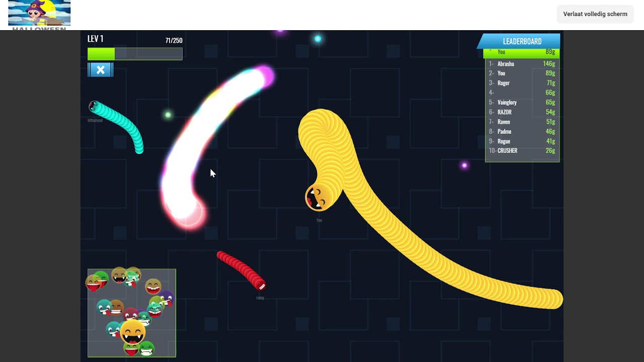 Happy Snakes Gameplay 1 | Y8 - YouTube