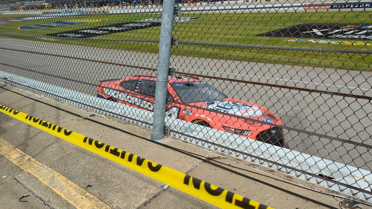 NASCAR Flyby at 200 MPH - YouTube