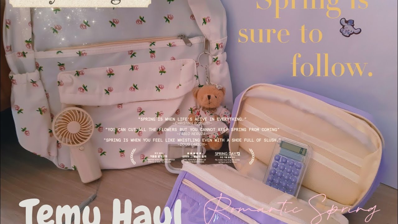 Temu +Temu haul aesthetic ~°~♤♡ - YouTube