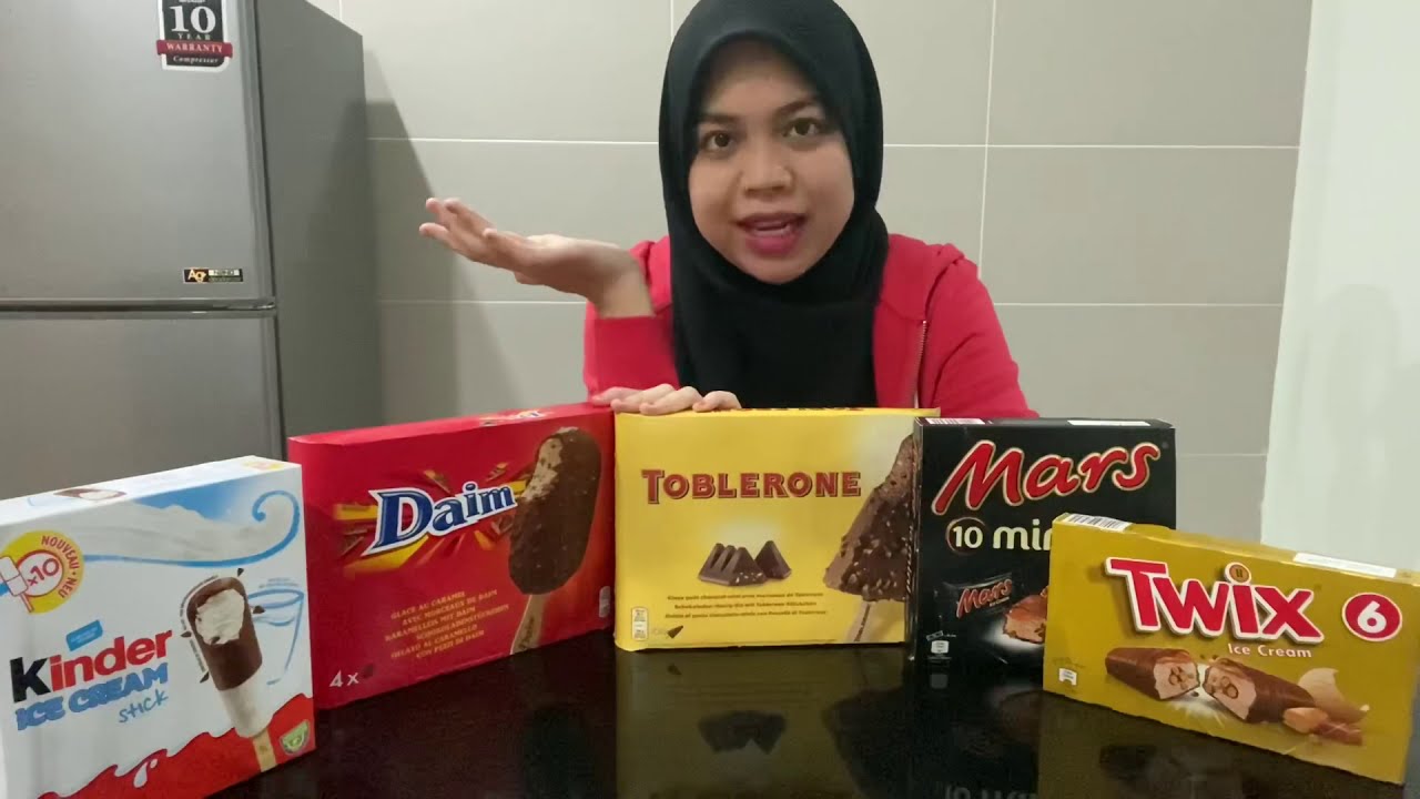 MUKBANG ICE CREAM - YouTube