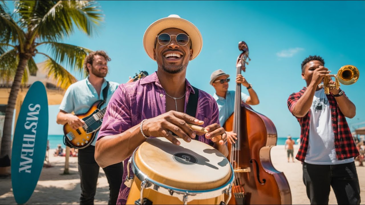 Tropical Beach Vibes Salsa | Endless Summer Latin Mix - YouTube