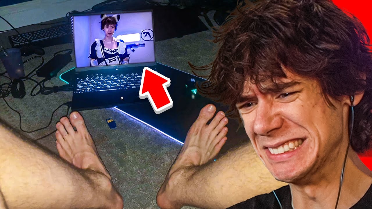 My Viewers Sent Me Their Cursed Setups (FEET) - YouTube