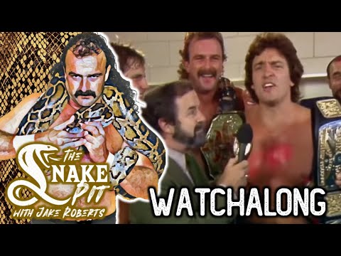 Jake The Snake Roberts on Winning the WCCW 6-Man Tag Team Titles - YouTube