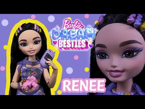 A NEW FAVE! 😍 | Barbie Dream Besties Skate Party Renee doll unboxing ...
