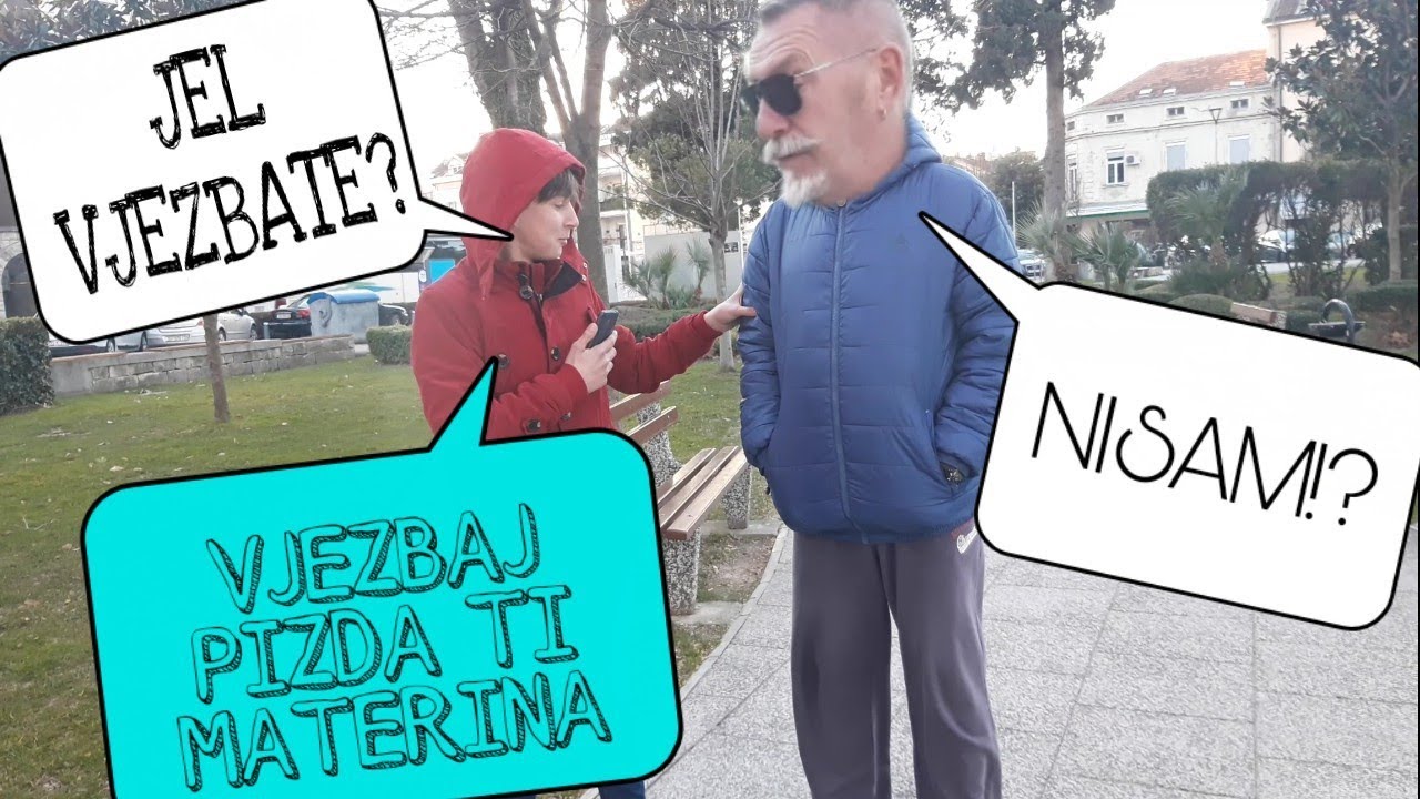 Govorimo vjezbaj pizda ti materina ljudima koji ne vjezbaju - YouTube