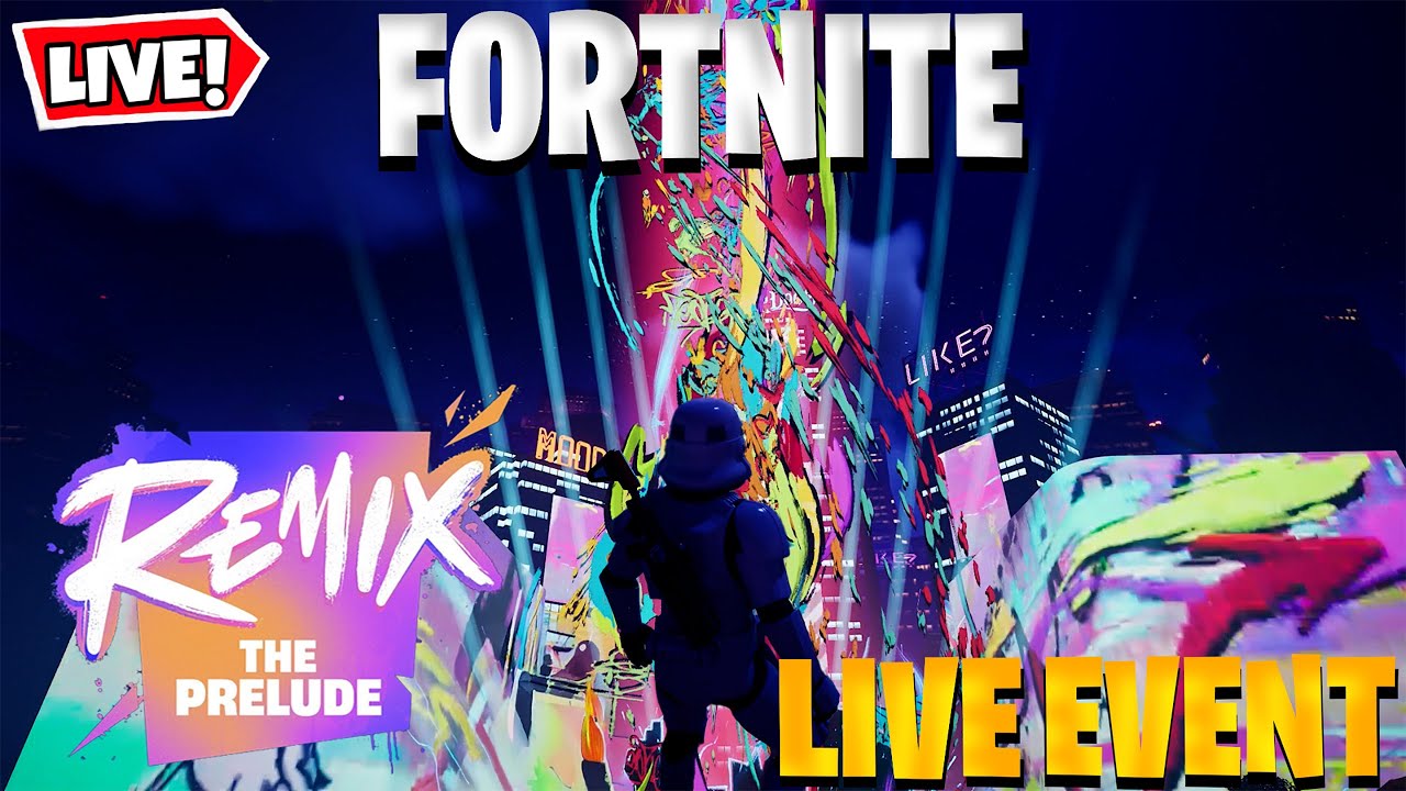 (THE PRELUDE!!!) Fortnite *REMIX* Live Event! - YouTube