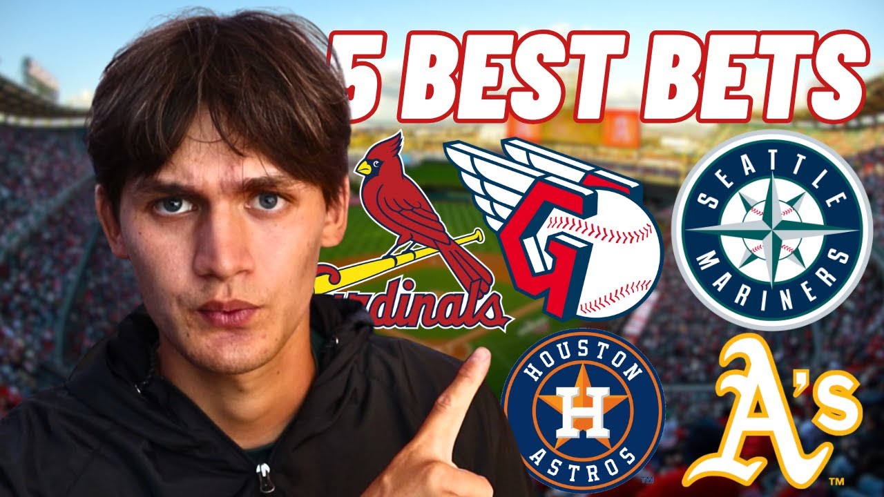 5 MLB BEST BETS FOR 7/24! - YouTube