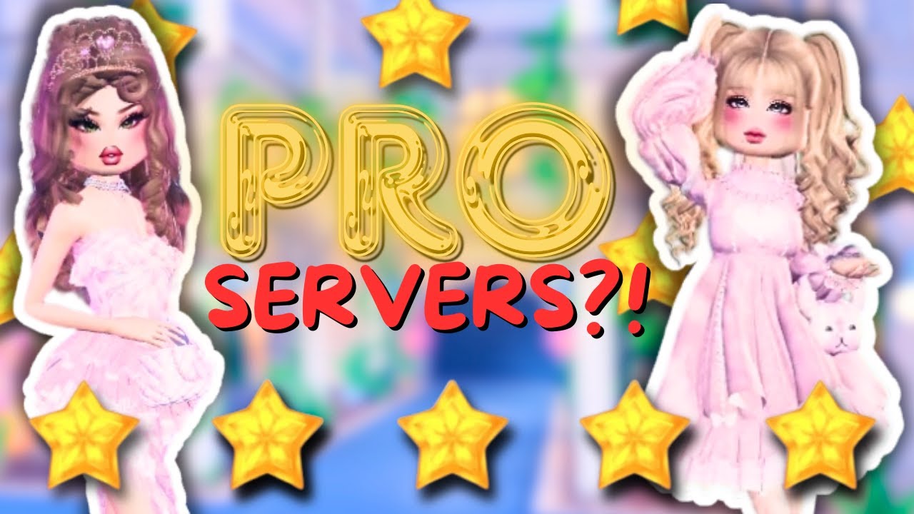 I tried PRO SERVERS in Dress to Impress... - YouTube