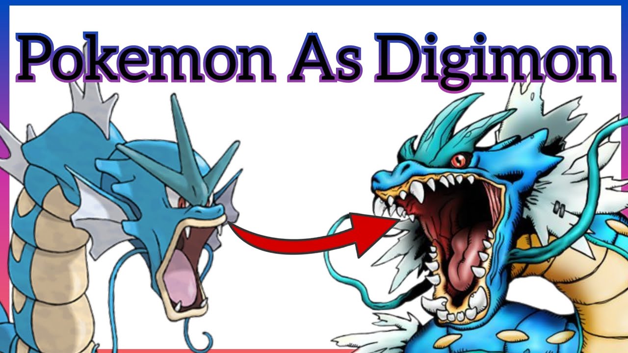 Pokemon And Digimon Look Alike
