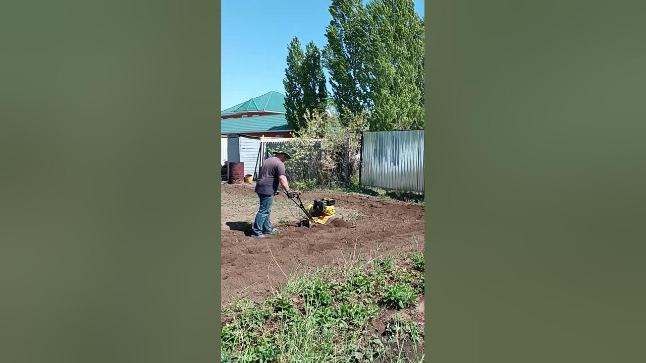 мотокультиватор Champion ВС 5712 помощник на даче. - YouTube