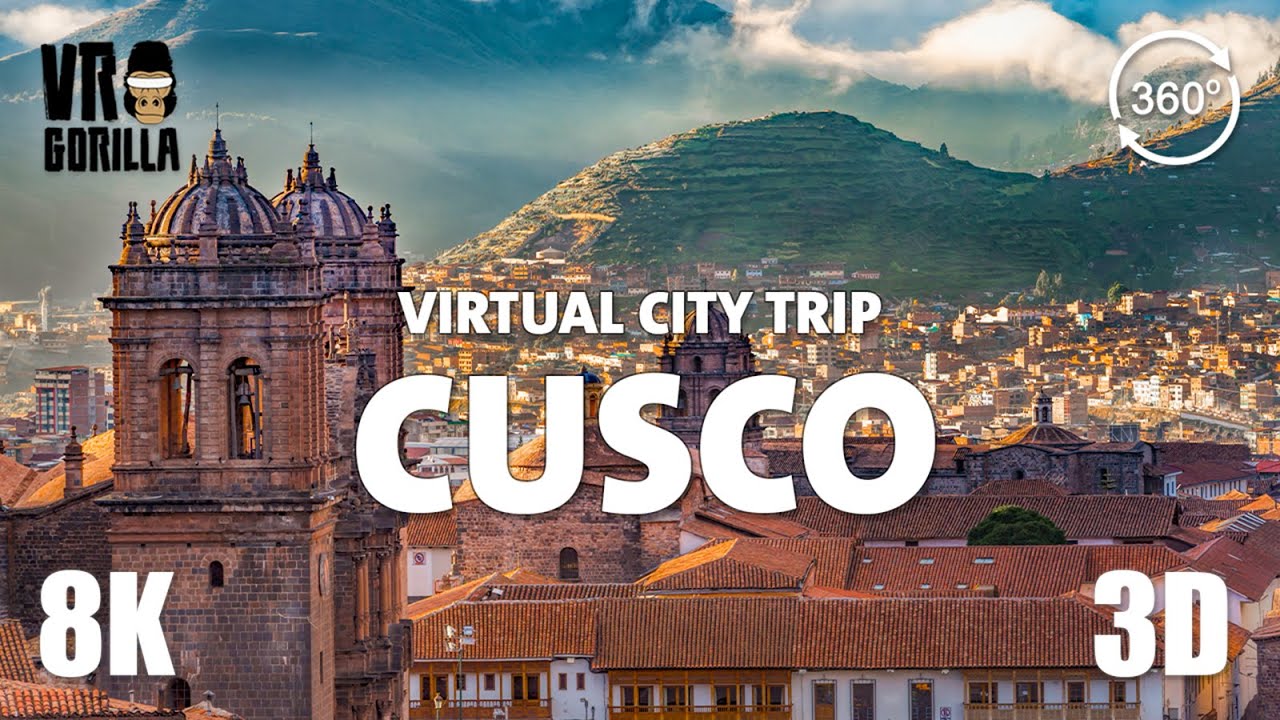 Explore Cusco, Peru (short) - Virtual City Trip - 8K 360 3D - YouTube