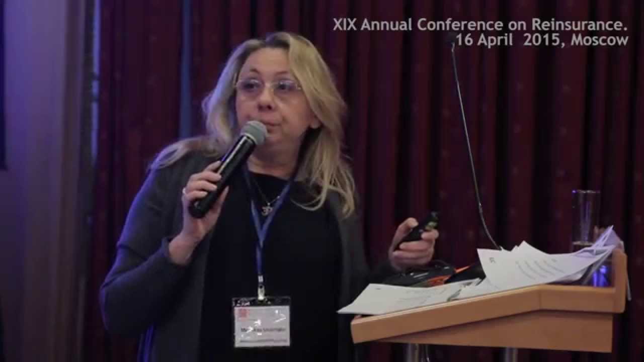 Menekse Ucaroglu. XIX Annual Reinsurance Conference 2015 in Moscow ...