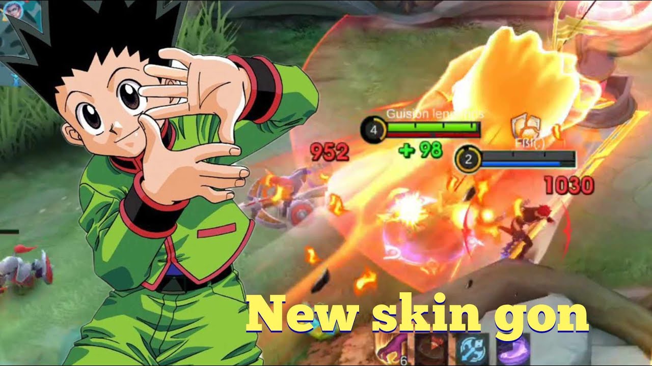 MOONTON THANK YOU - NEW SKIN DYRROTH GON FREECSS HUNTER X HUNTER - YouTube