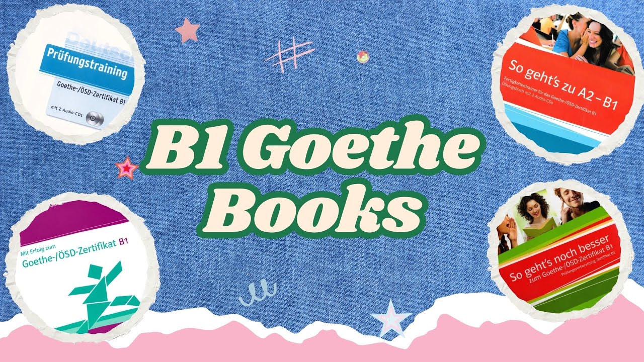แนะนำหนังสือที่ใช้เตรียมสอบ B1 Goethe +Eng Untertitel (B1 Goethe Books ...